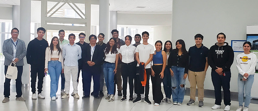 STUDENTS FROM ECOTEC UNIVERSITY TOURED THE CTI FACILITIES | CTI